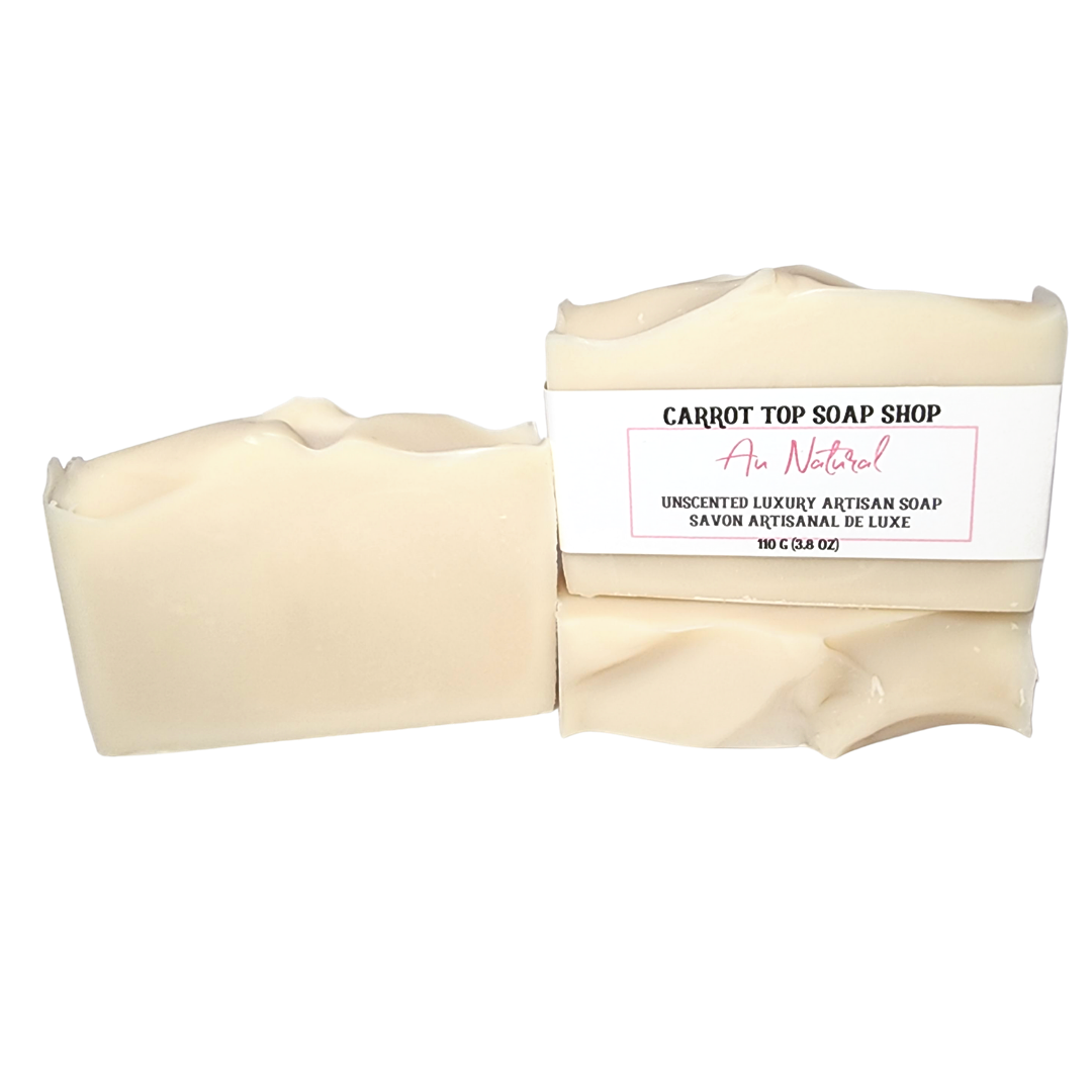 Au Natural Handcrafted Soap – Carrot Top Soap Shop
